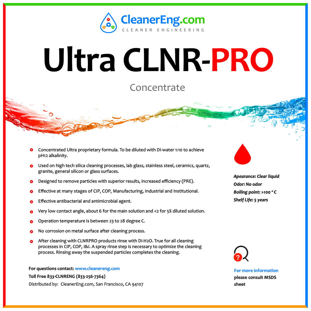 Ultra CLNR-PRO| Ultra Powerful Cleaner Concentrate pH 12 | by ...